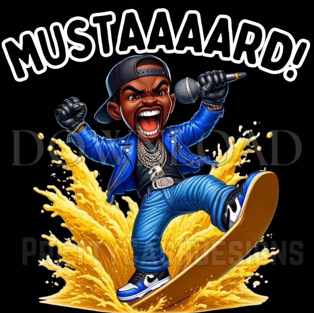 Mustard PNG, Kendrick Lamar SVG, T-shirt Design, Mustard Meme, Kdot ...