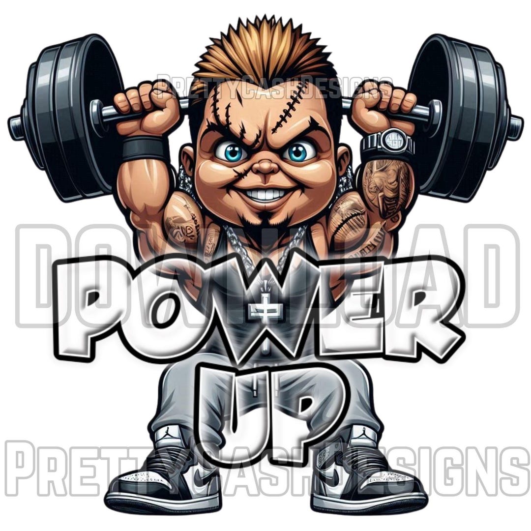 Chucky Workout PNG, Chucky Png, Gym Sublimation, Workout Shirt PNG ...