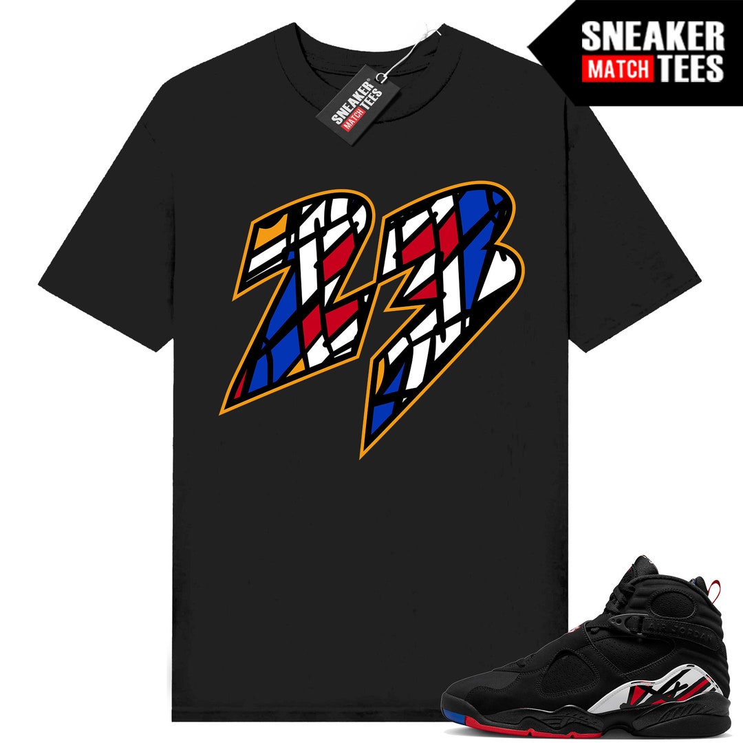 Playoffs 8s Shirts to Match Sneaker Match Tees Black playoff 23 - Etsy