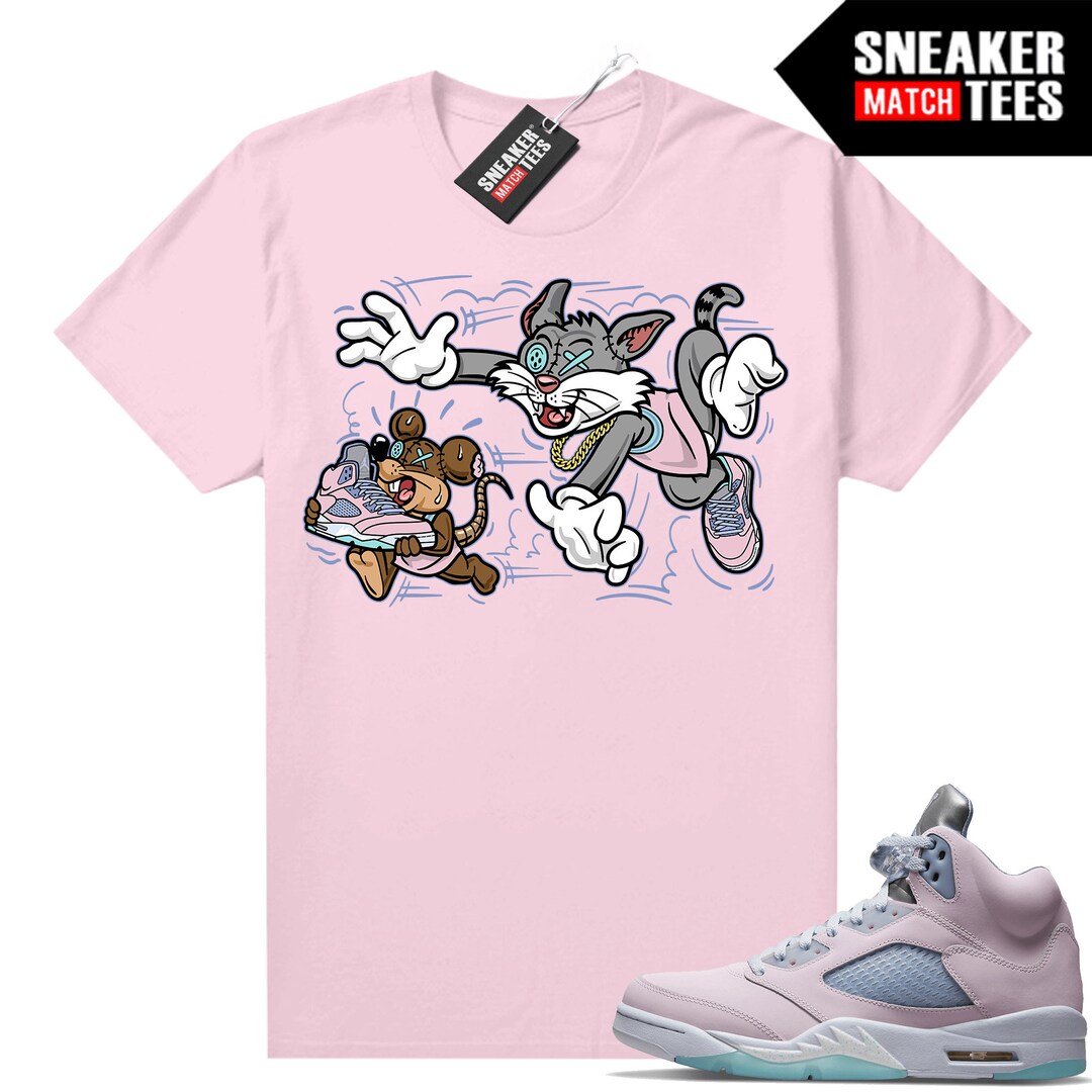 Easter 5s to Match Sneaker Match Tees Pink finessed - Etsy