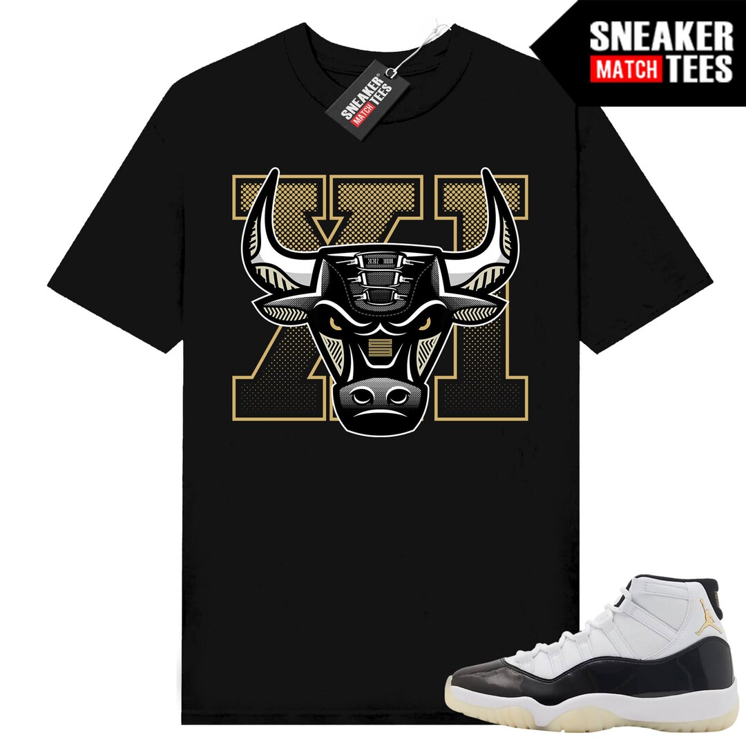 Gratitude 11's DMP Shirts to Match Sneaker Match Tees Black dmp Bull - Etsy