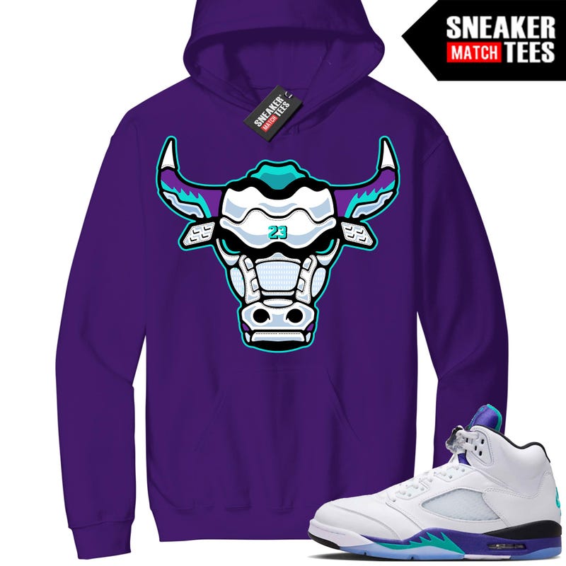 Grape 5s Hoody - Etsy