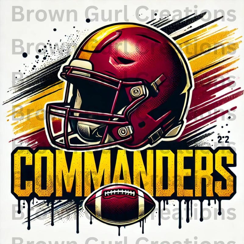 Washington Commanders Svg - Etsy