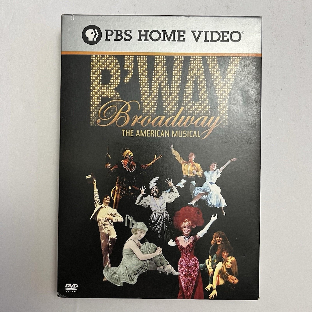 Broadway the American Musical B'way PBS Home Video 3 DVD Box Set - Etsy