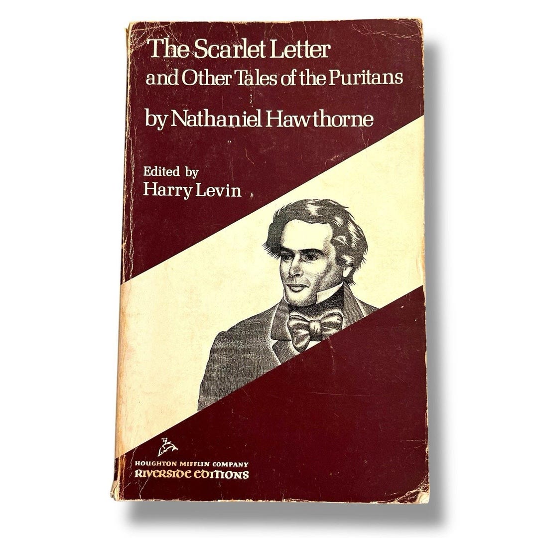 Vintage the Scarlet Letter and Other Tales of the Puritans Nathaniel ...