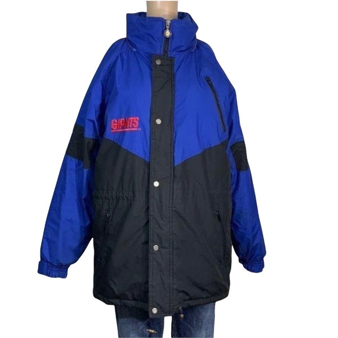 Vintage Jacket Coat Parka 80s NFL Team Unisex Giants Triple FAT Goose ...