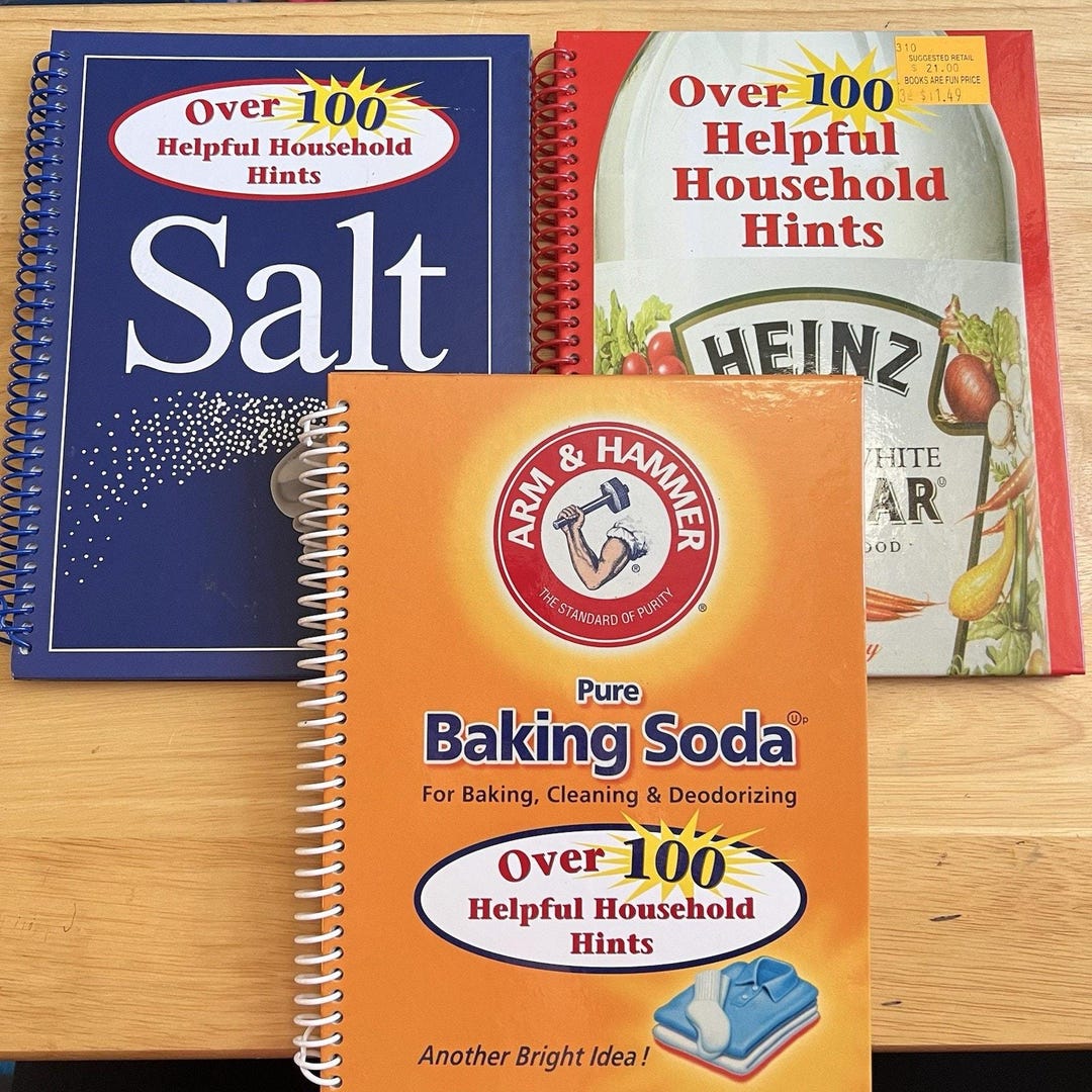 Over 100 Helpful Household Hints With Salt Baking Soda and Vinegar ...