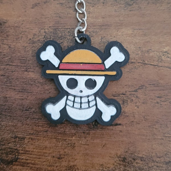 One Piece Keychain - Etsy