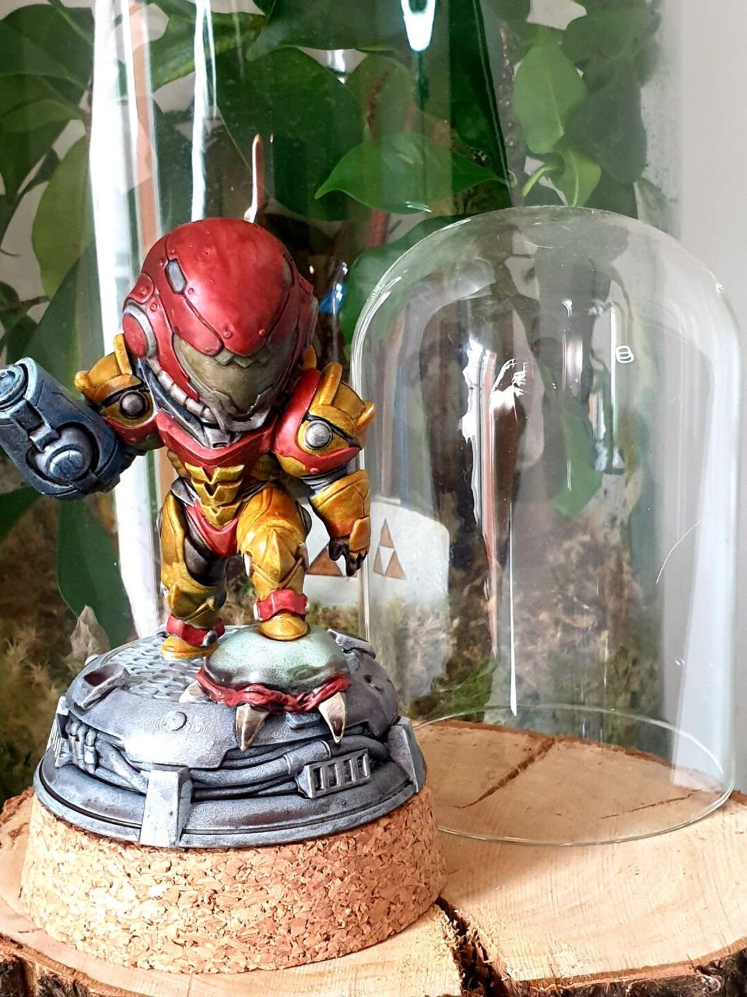 Diorama Samus and Metroid Chibi Under Cover. - Etsy
