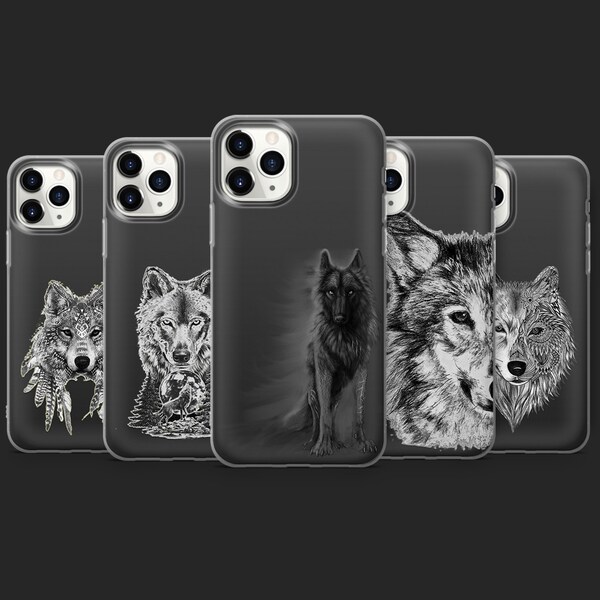 Wolf Phone Case - Etsy