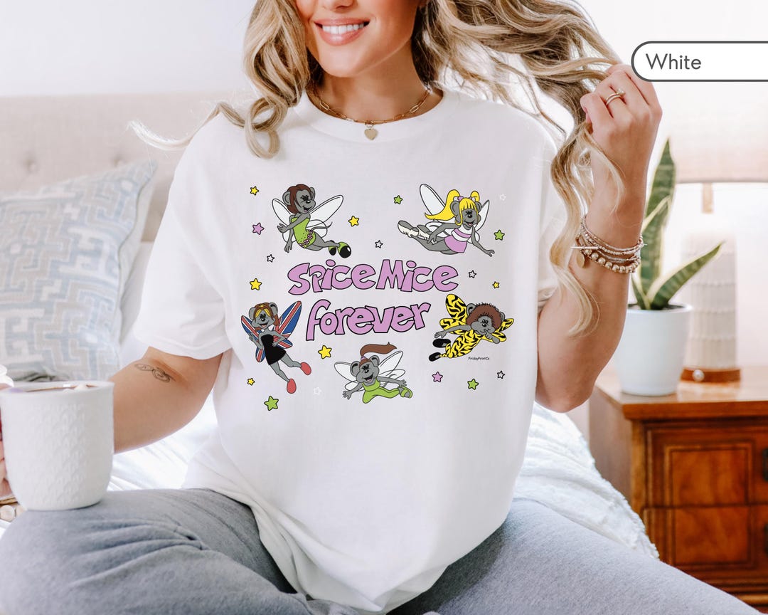 Spice Mice Forever Shirt - Kidcore Cartoon Mouse Girls Parody Music 90s ...
