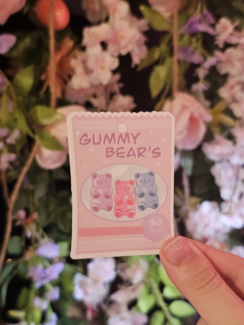 Gummy Bears Sticker - Etsy