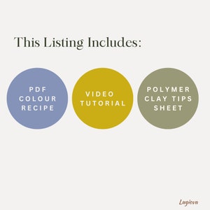 Polymer Clay Color Recipe Polymer Clay Color Mixing Sculpey Premo ...