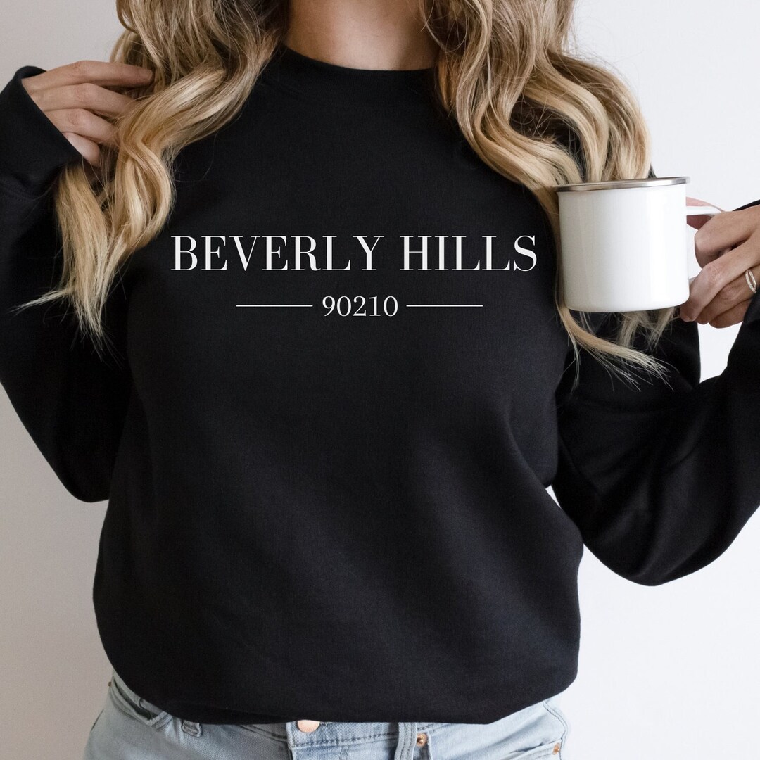 Beverly Hills Sweater, Cozy Sweater, Trendy Sweatshirt, Los Angeles ...