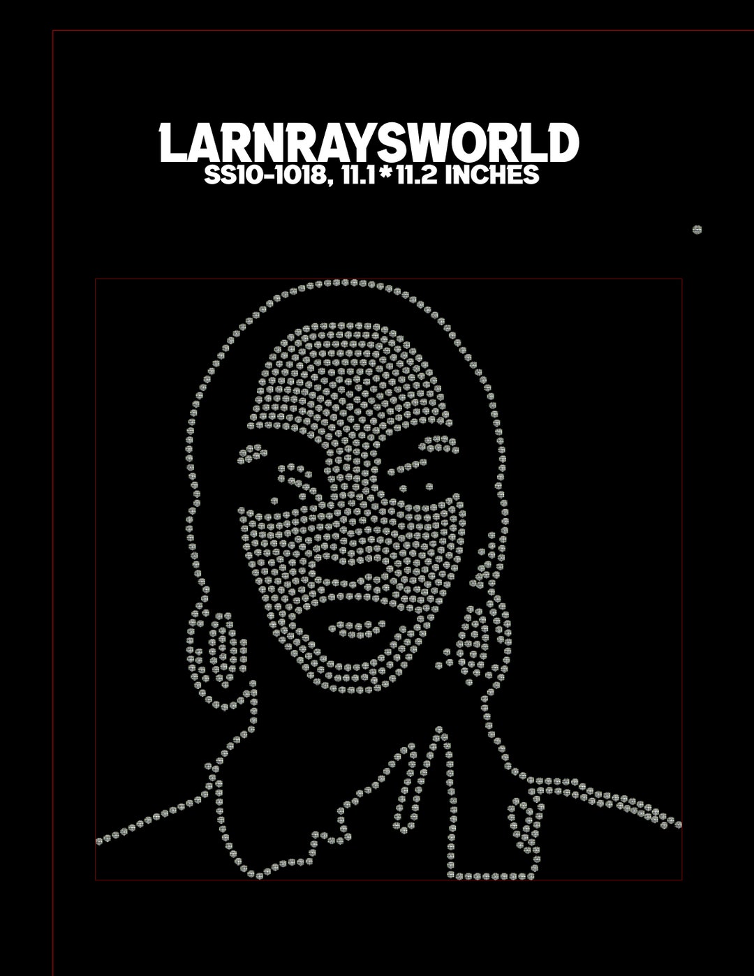 Sade Adu Rhinestone Template Portrait - Etsy