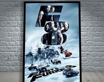 Fast and Furious Poster | Etsy
