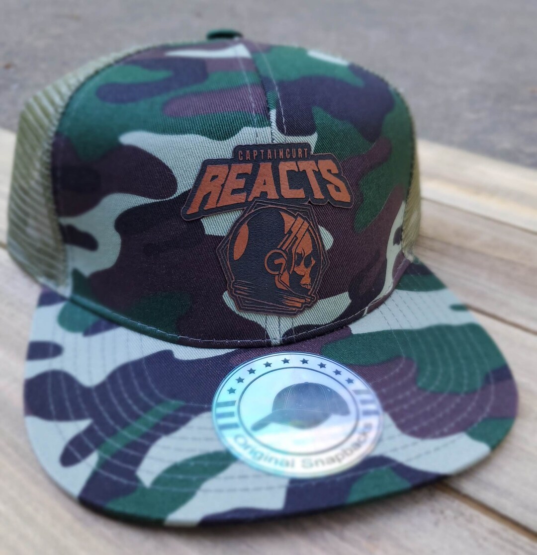 Captain Curt Reacts Merch Hat - Etsy