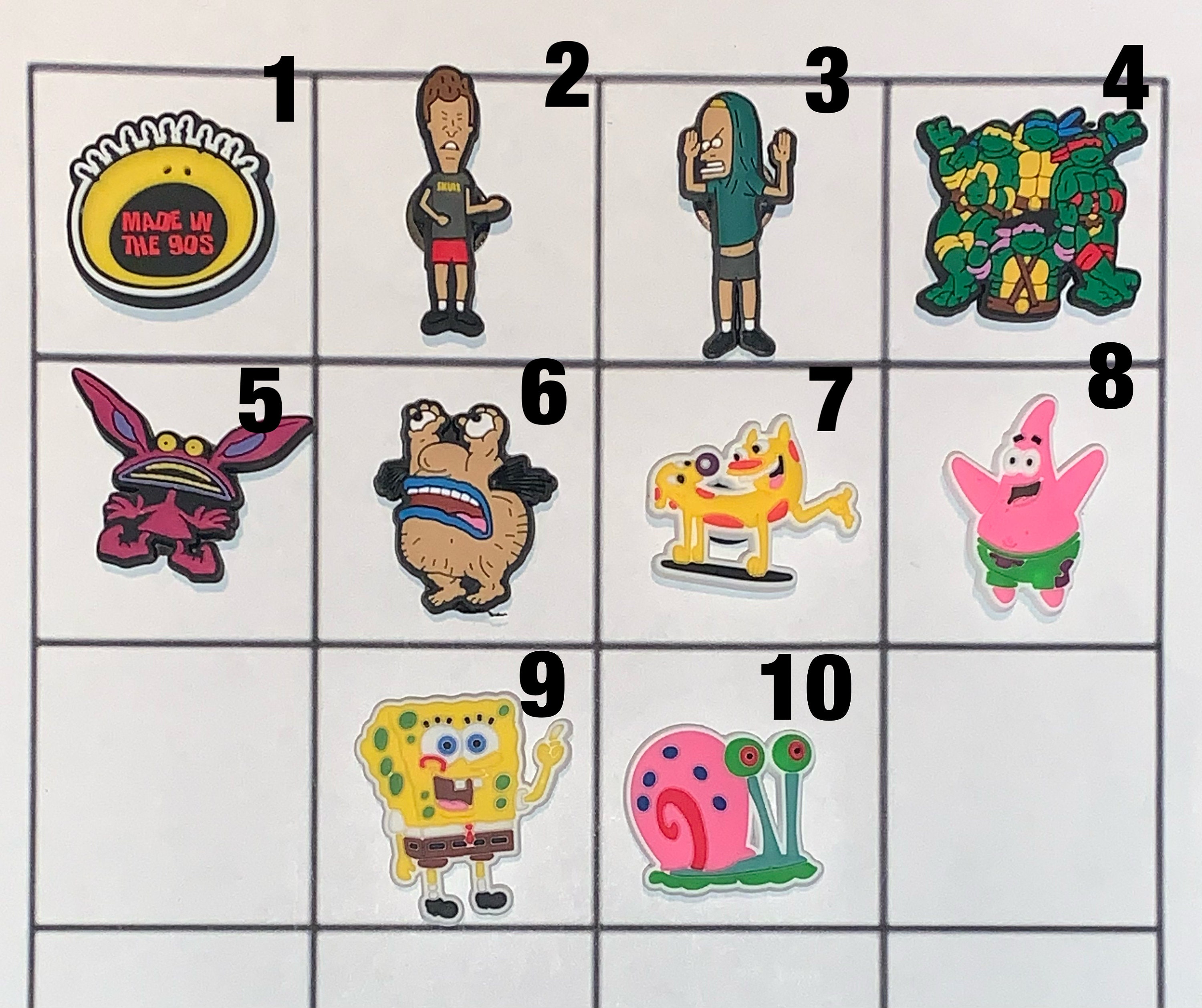 90s Throwback Charms - Etsy