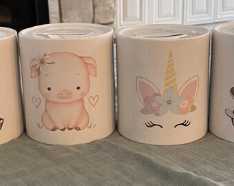Keepsake Piggy Bank - Etsy