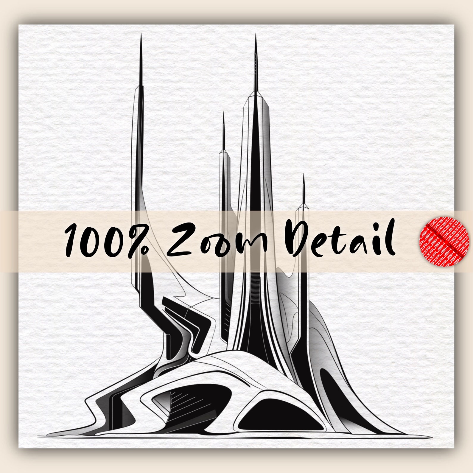 Procreate Sci Fi Architecture Stamps Futuristic Buildings Procreate ...