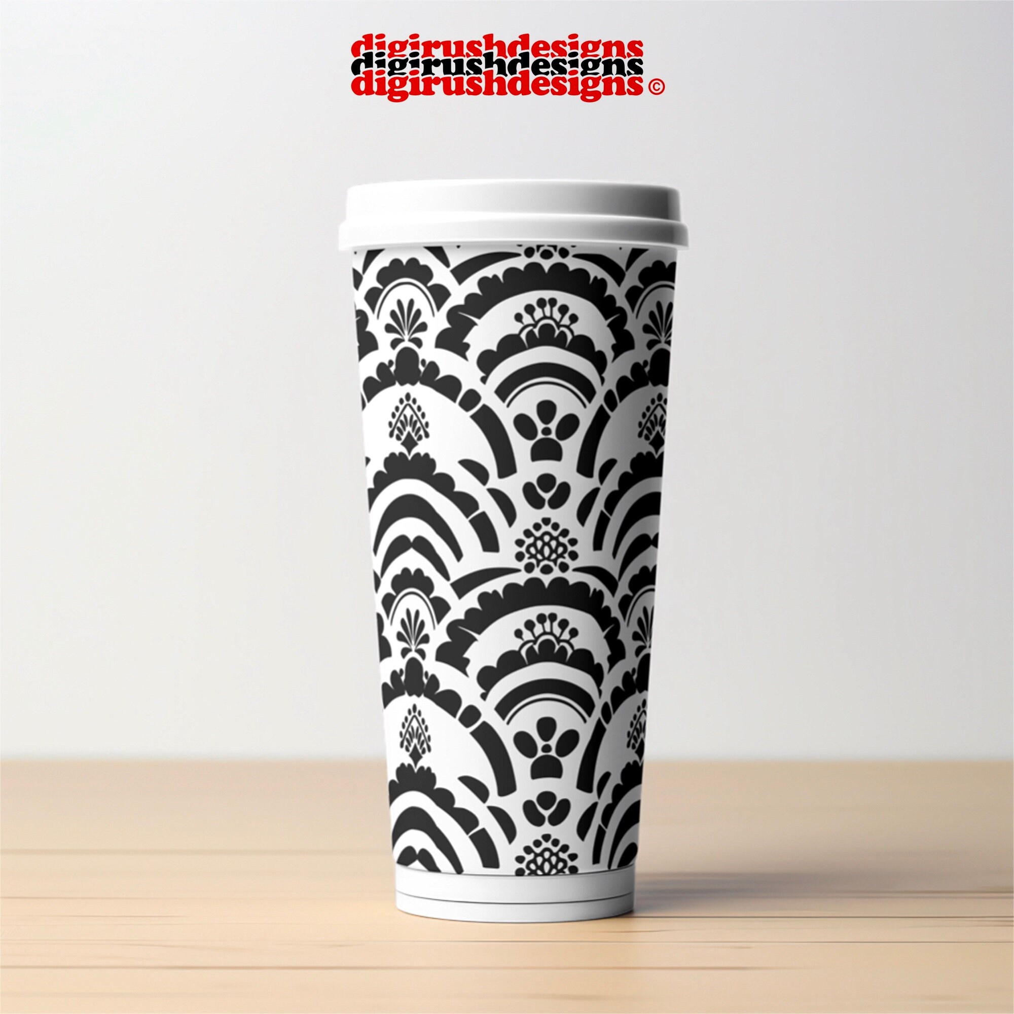 Asian Floral Pattern SVG: Seamless Chinese Flowers (digital Download ...