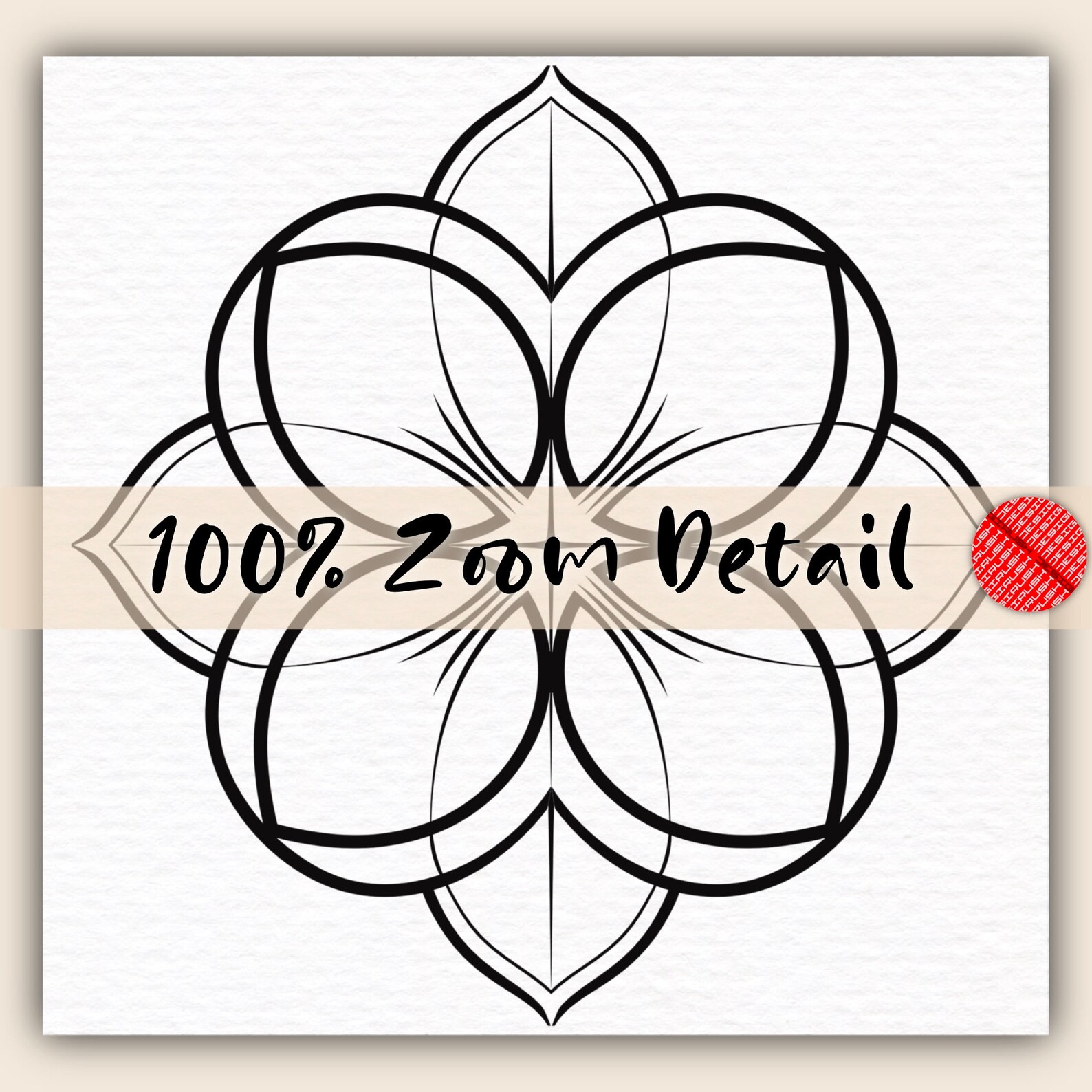 Gothic Shapes Clipart PNG Digital Download, Gothic Floral Clip Art PNG ...