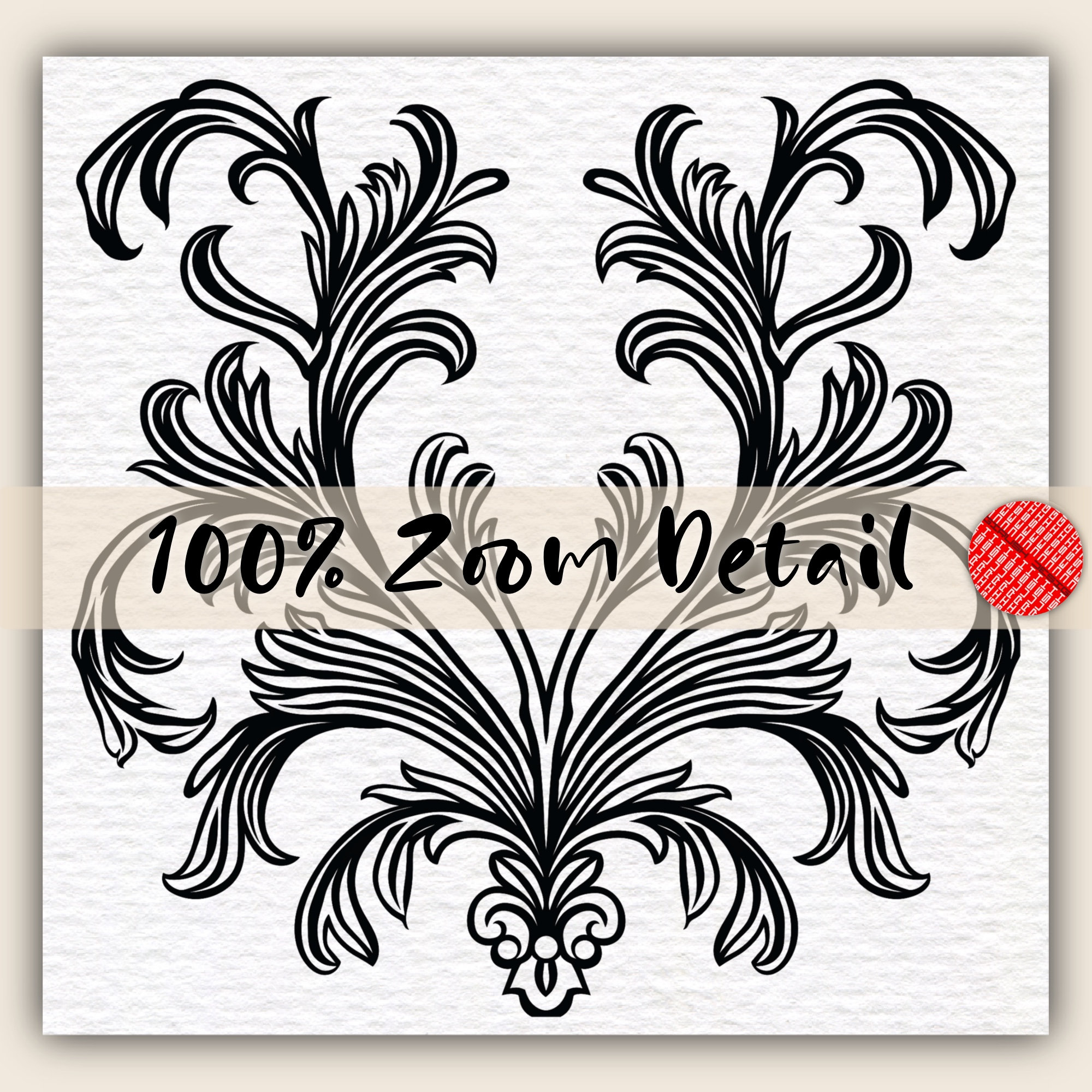 Filigree Clipart SVG, Filigree PNG Clipart Filigree Decorative Elements ...