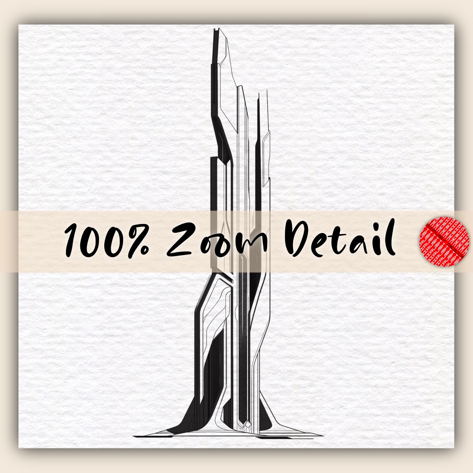 Procreate Sci Fi Architecture Stamps Futuristic Buildings Procreate ...