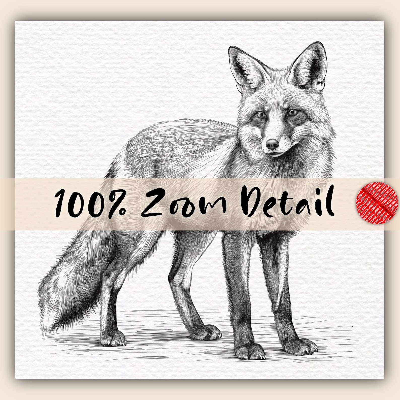 Procreate Foxes Stamps Procreate Brushes Fox Tattoo Stamps Fox Line Art ...