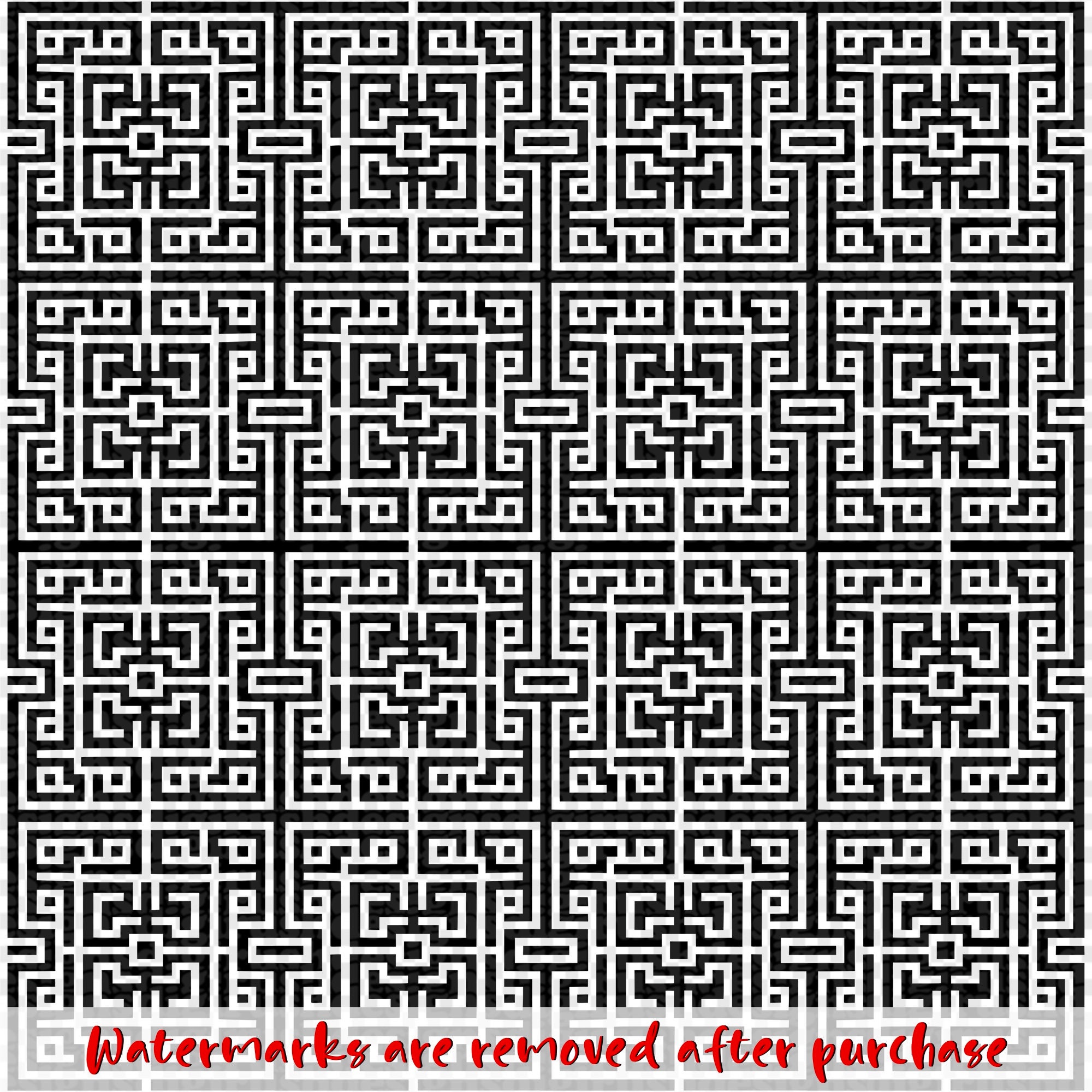Greek Pattern SVG Greek Key Seamless Meander Pattern Geometric ...