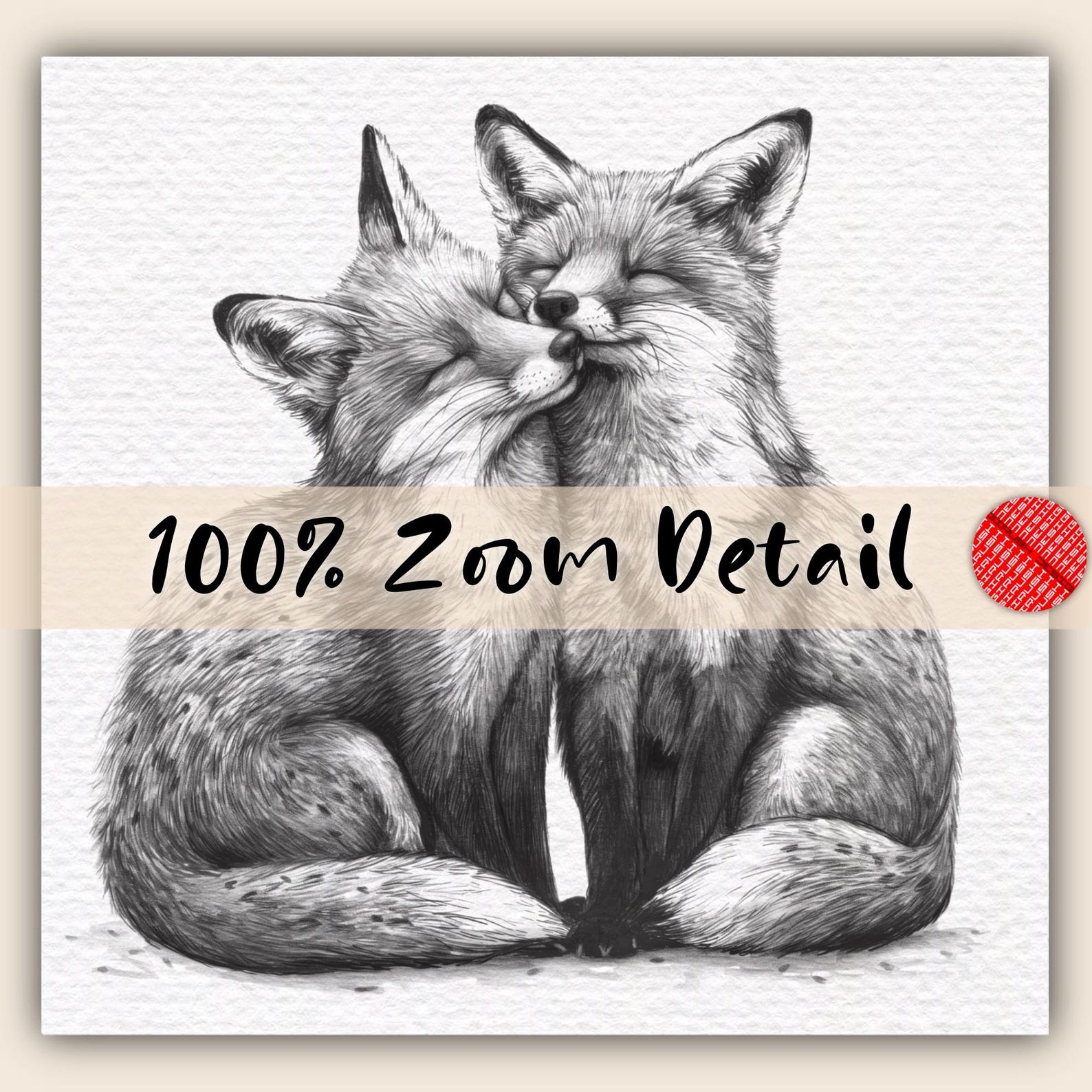 Procreate Foxes Stamps Procreate Brushes Fox Tattoo Stamps Fox Line Art Digital Brush Set ...