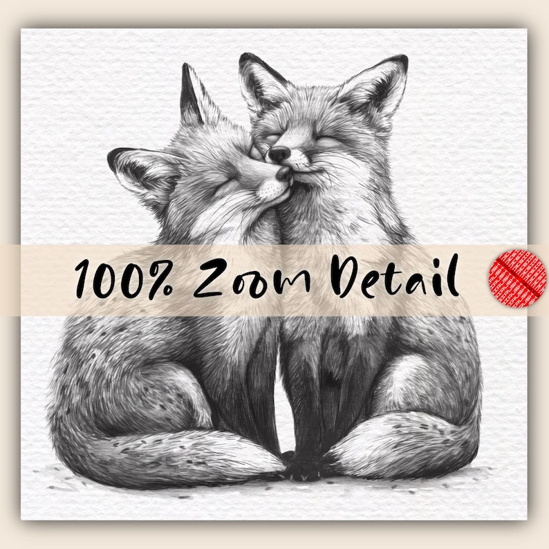 Procreate Foxes Stamps Procreate Brushes Fox Tattoo Stamps Fox Line Art Digital Brush Set ...