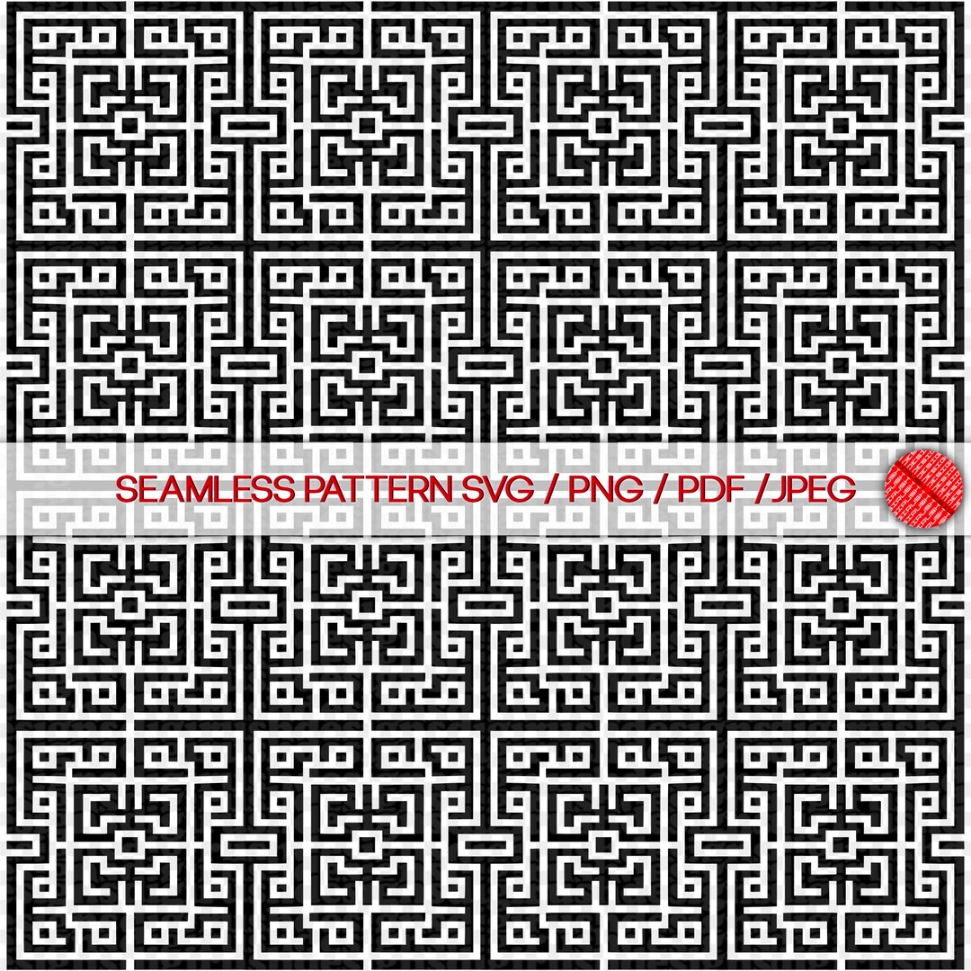 Greek Pattern SVG Greek Key Seamless Meander Pattern Geometric ...