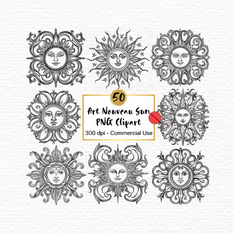 Sun Face - Etsy