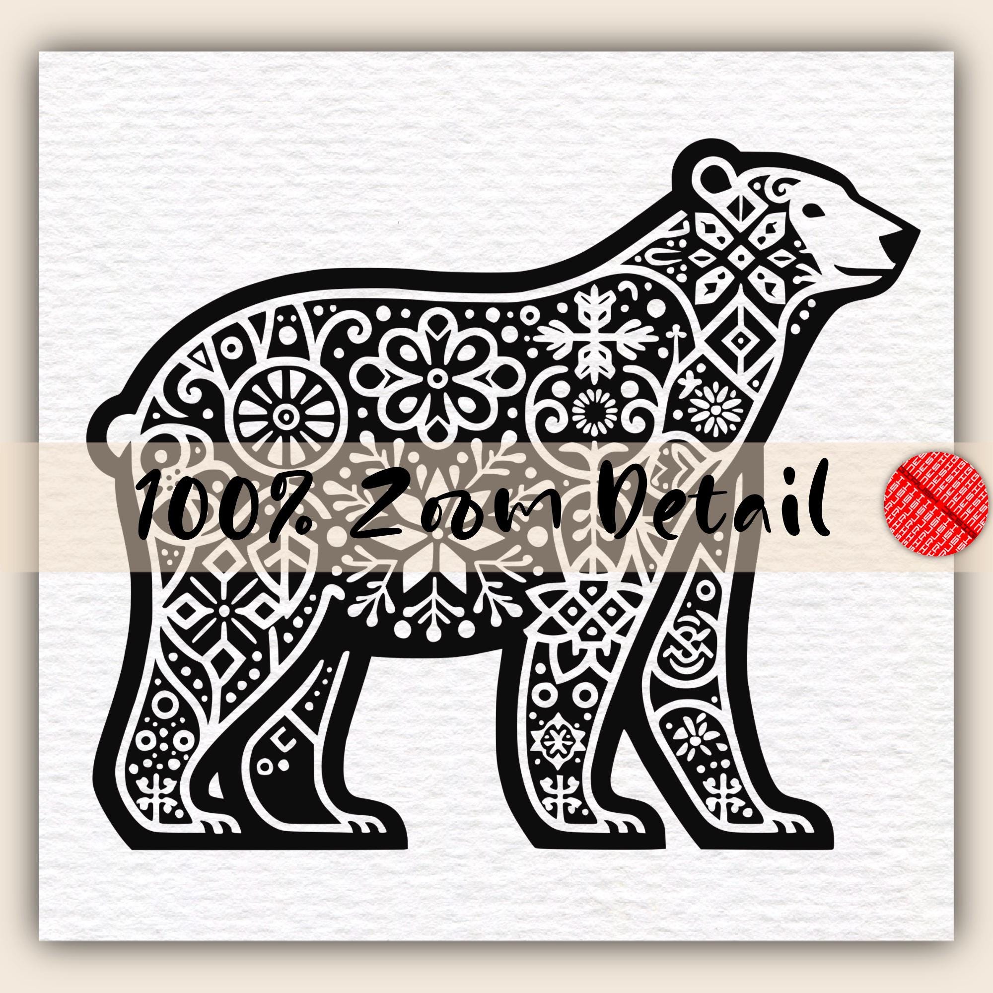 Scandinavian Folk Art Procreate Stamps: Arctic Nordic Animals (digital ...