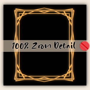 Procreate Art Deco Frame Stamps Vintage Borders Art Deco Frames Digital ...
