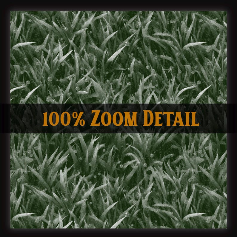 50 Grass Pattern Procreate Brushes: Seamless Texture Brush Set (digital ...