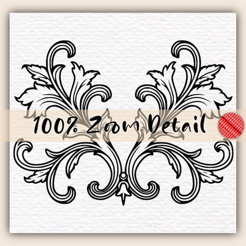 Filigree Clipart SVG, Filigree PNG Clipart Filigree Decorative Elements ...