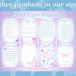 Butterfly Weekly Planner Printable, Weekly to Do List, Desk Planner ...