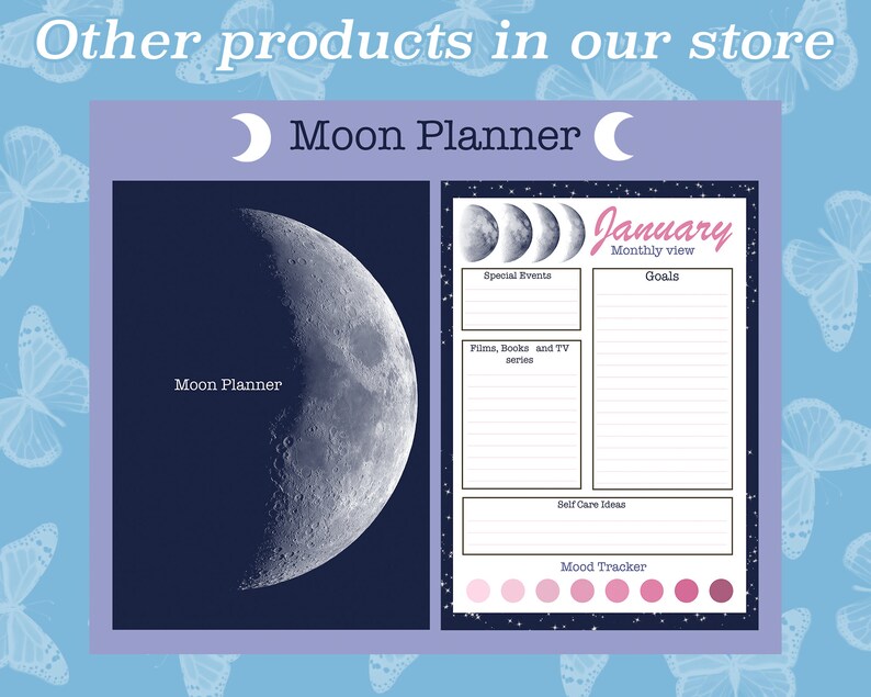 Butterfly Weekly Planner Printable, Weekly to Do List, Desk Planner ...