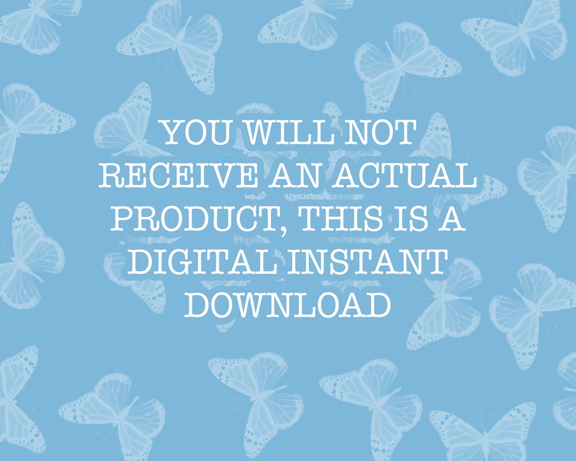 Butterfly Weekly Planner Printable, Weekly to Do List, Desk Planner ...