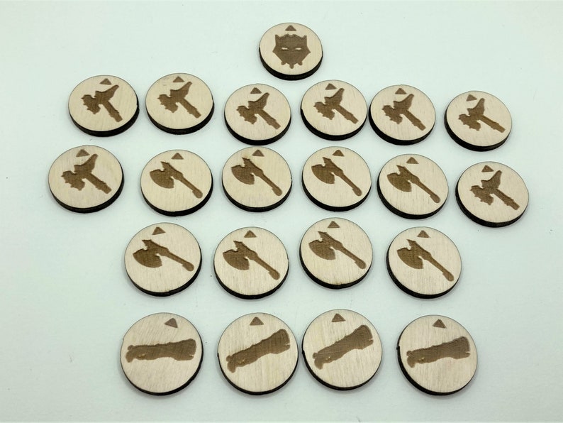 21 Pack RPG Mob Tokens Dwarven Themed Tokens for RPG | Etsy