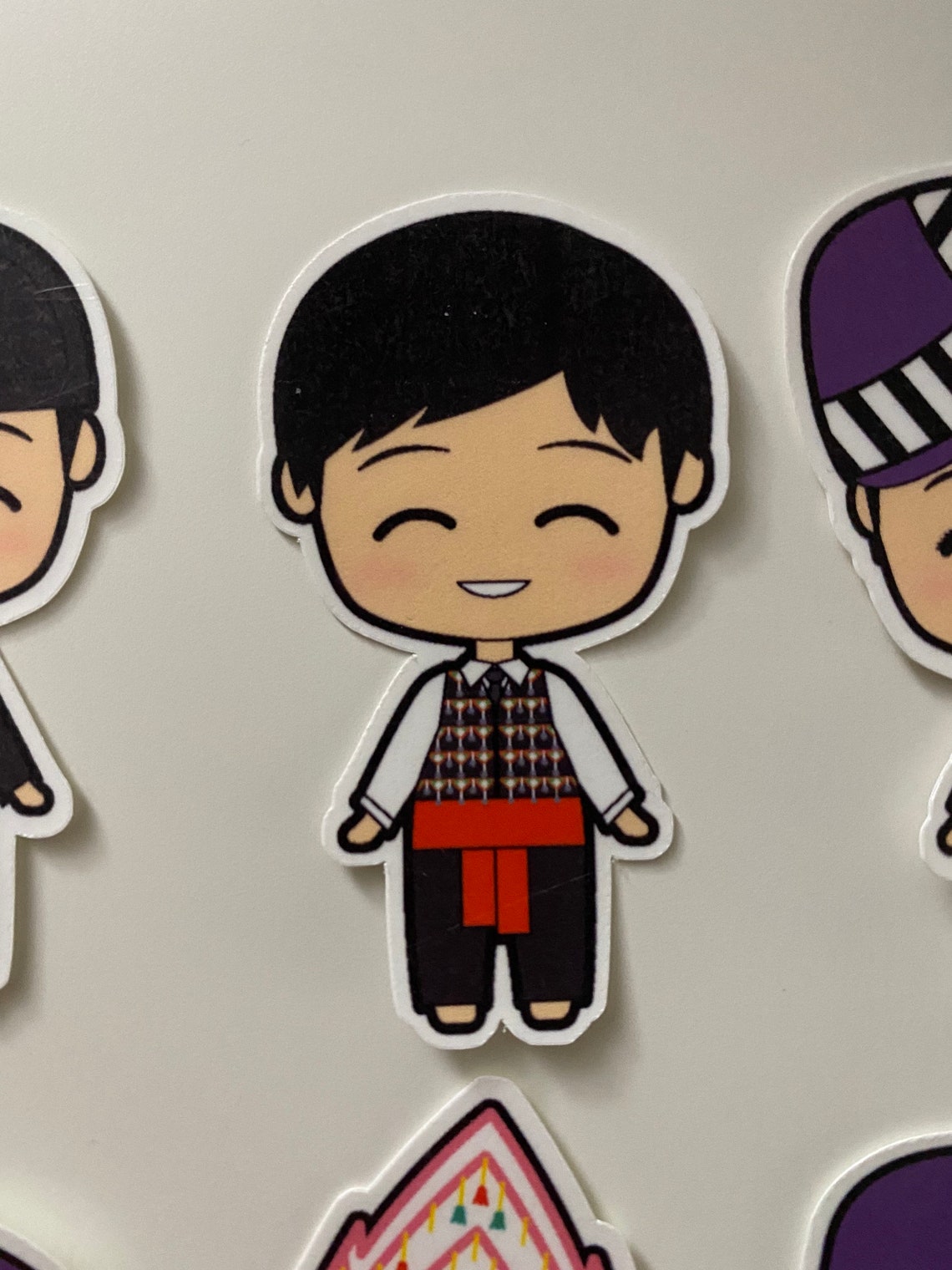 Hmong Chibi Die-cut Stickers Hmong Sticker Hmong Clothes - Etsy