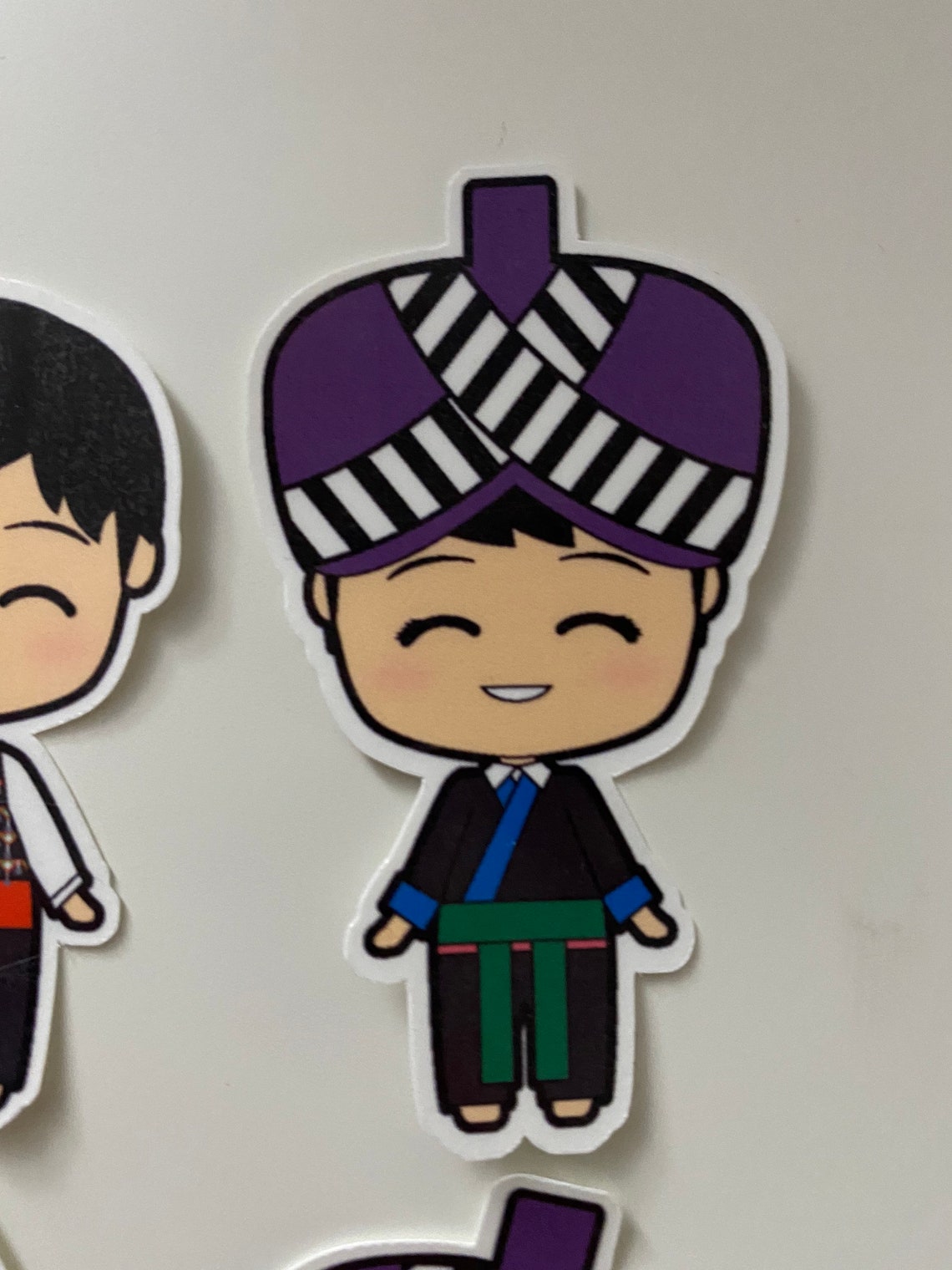 Hmong Chibi Die-cut Stickers Hmong Sticker Hmong Clothes | Etsy