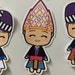 Hmong Chibi Die-cut Stickers, Hmong Sticker, Hmong Clothes, Hmong ...