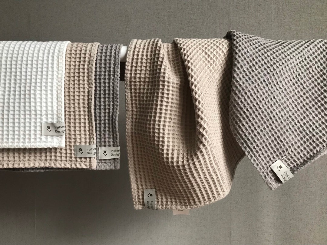 Cotton Fingertip Small Towels, Waffle Weave Face Tea Hand Towels, SPA B ...
