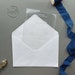 Personalized Clear Acrylic Wedding Invitation With Envelope - Etsy