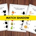 Printable Matching Worksheets Fun, Match the Picture, Kindergarten ...