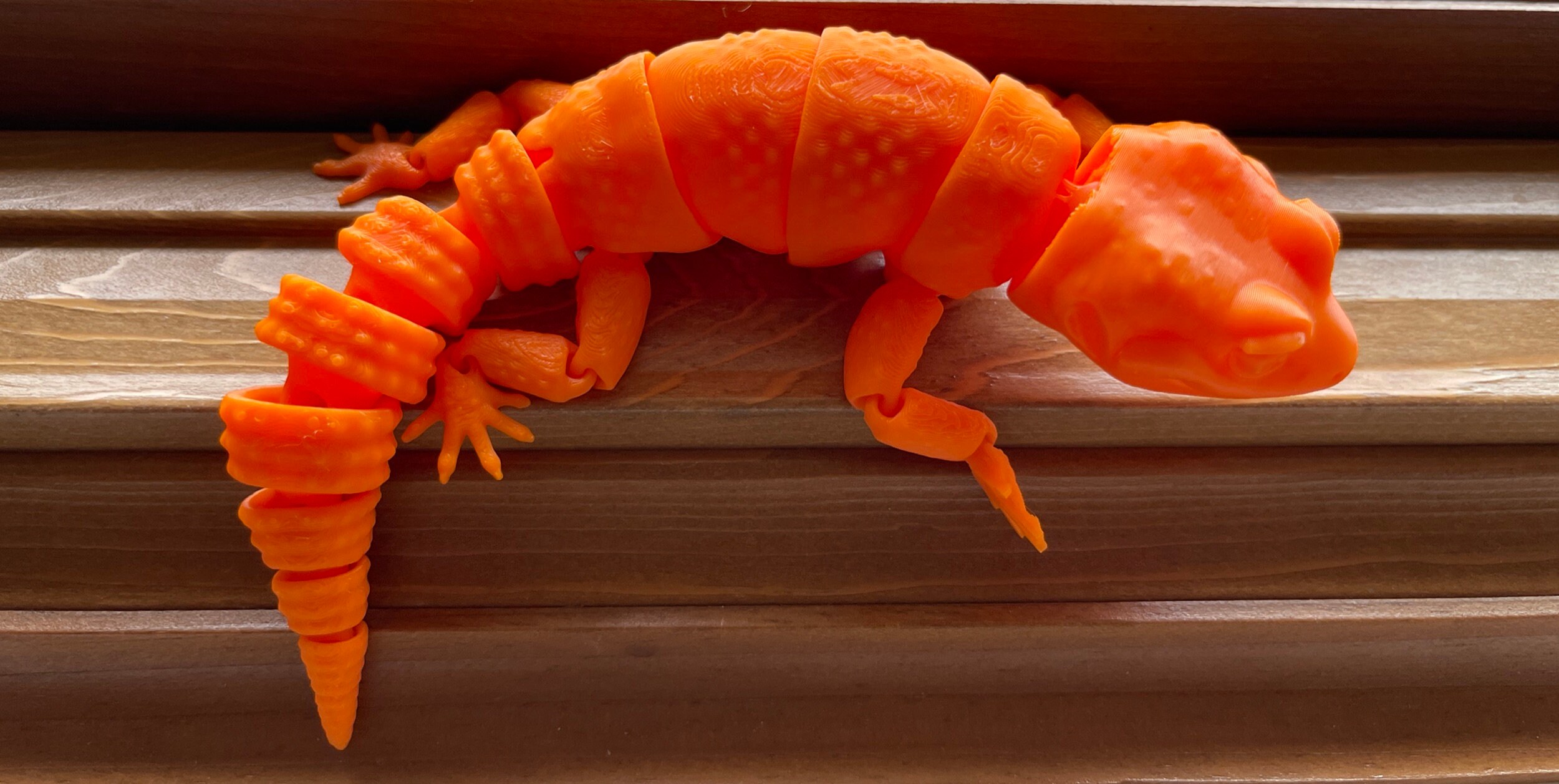 Flexible Articulating Unique 3D Printed Leopard Gecko Multi - Etsy