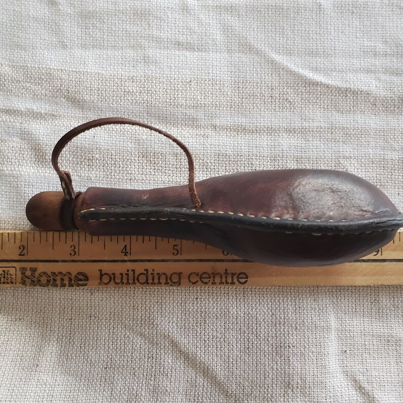 Leather Ball Flask Shot Flask Handmade - Etsy
